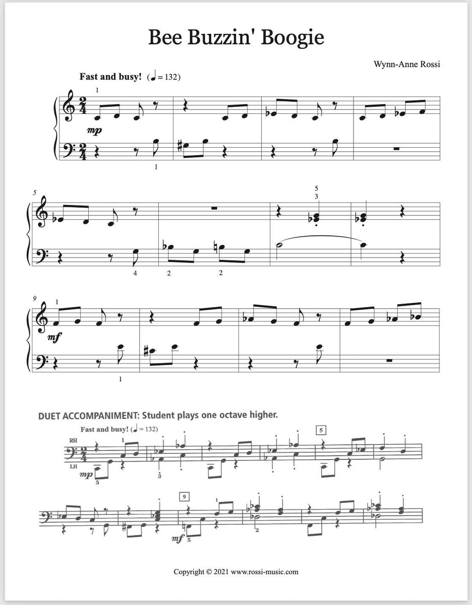 Bee Buzzin' Boogie – Music Teacher Resources