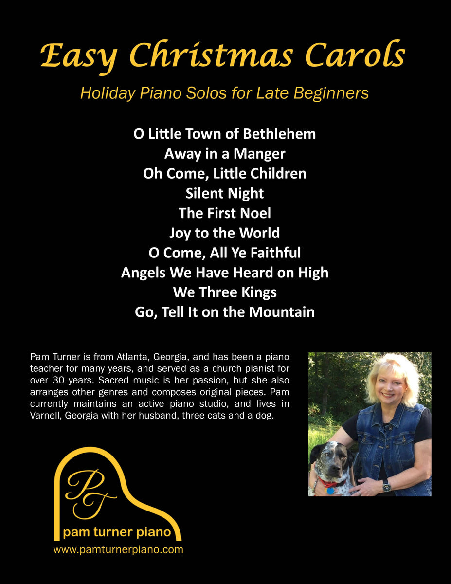 Easy Christmas Carols is a collection of all sacred holiday piano solos ...