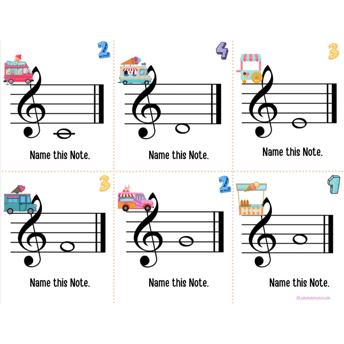 Musical Ice Cream Trail – Music Teacher Resources