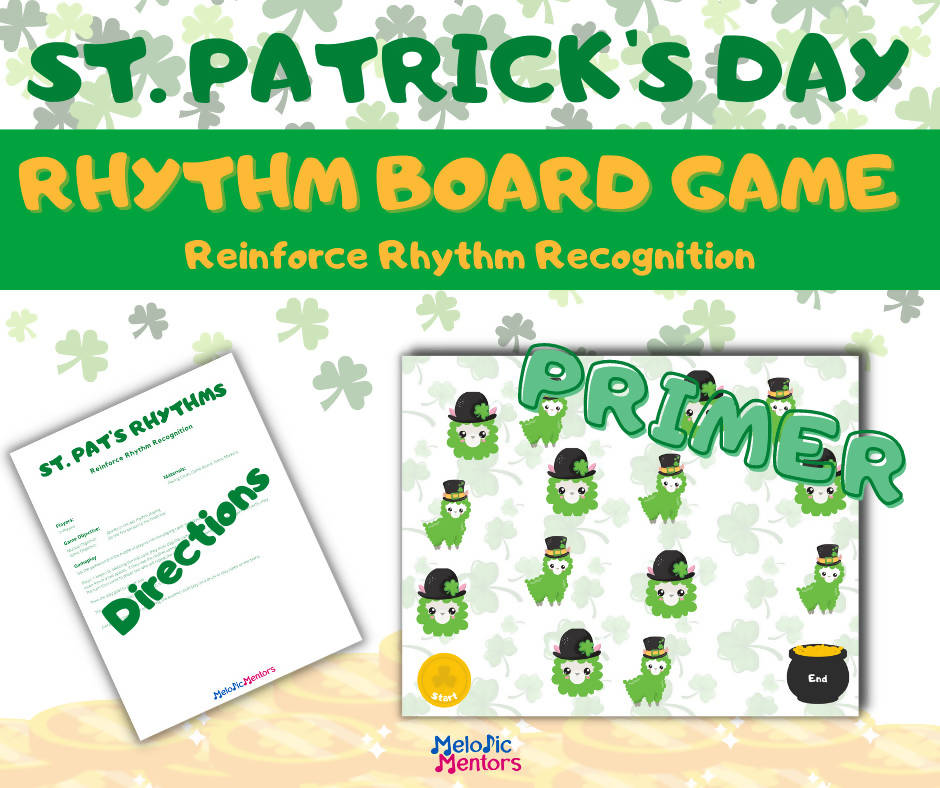 St. Patrick's Day Rhythm Board Game – Music Teacher Resources