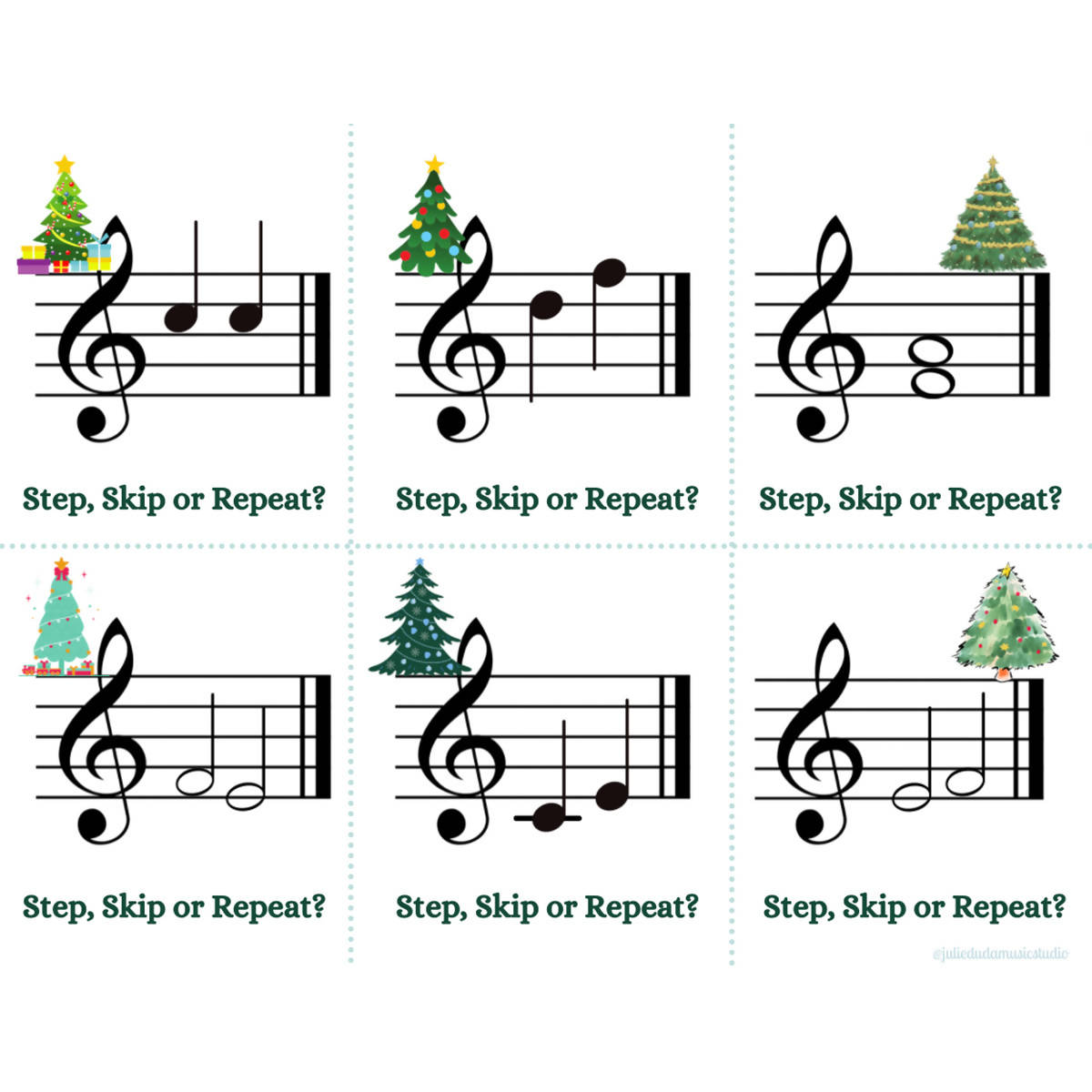 O Christmas Tree Ornament Game – Music Teacher Resources