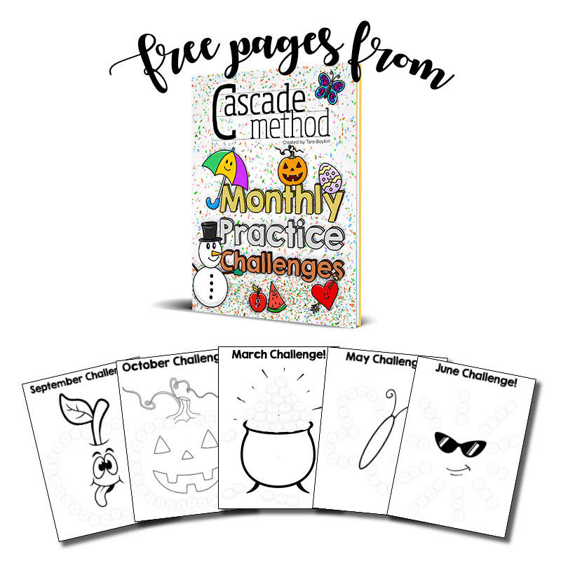 Monthly Practice Challenges (Free Sheets) – Music Teacher Resources