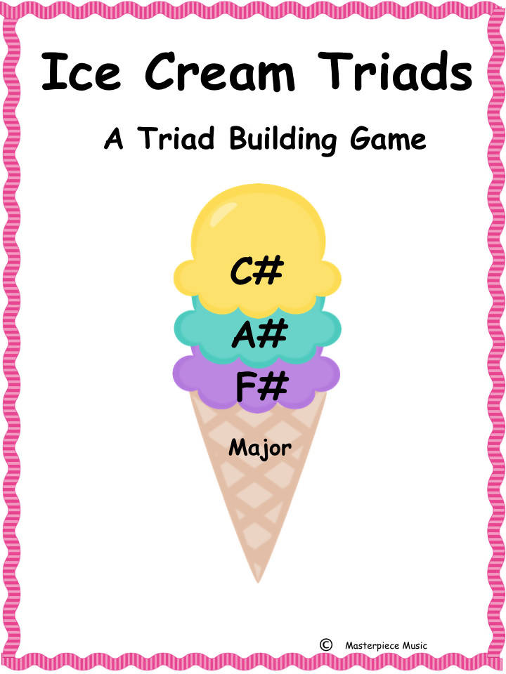 Ice Cream Triads – Music Teacher Resources