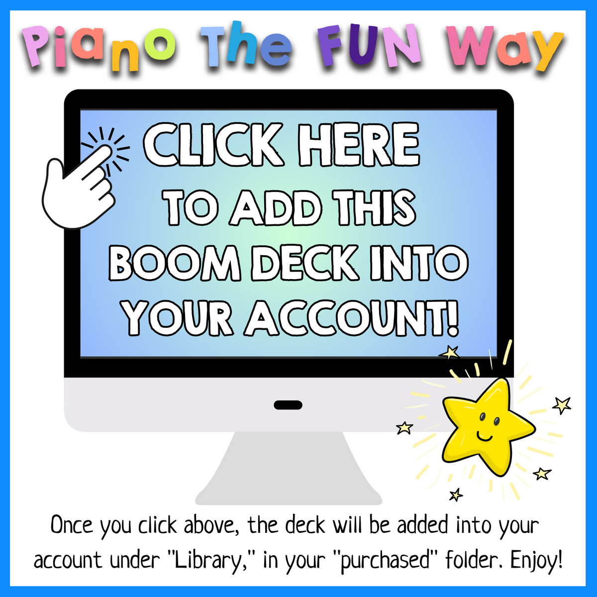 Boom Card: Left Hand Finger Numbers- Steps/Skips, Up/Down, (Star ...