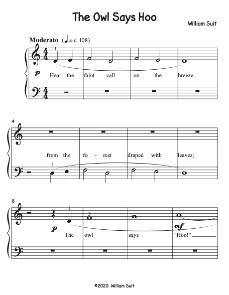 The Owl Says Hoo – Music Teacher Resources