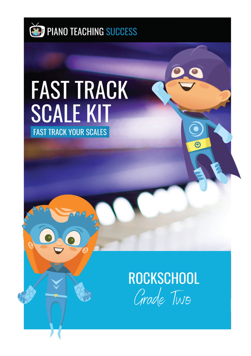 FAST TRACK SCALE KIT - ROCKSCHOOL GRADE 2 – Music Teacher Resources