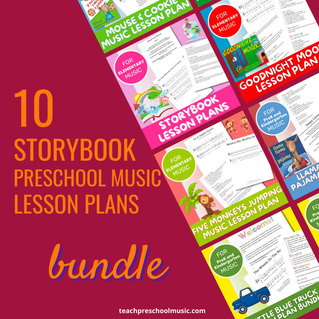 Storybook Music Lesson Plan Bundle – Music Teacher Resources