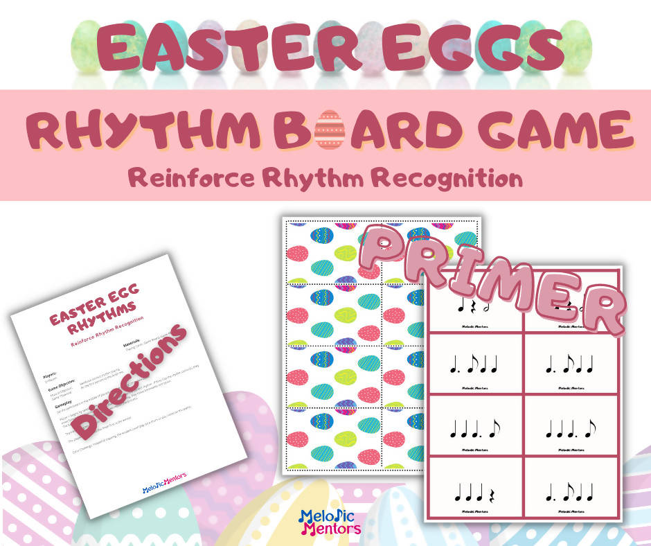 Easter Eggs Rhythm Board Game – Music Teacher Resources