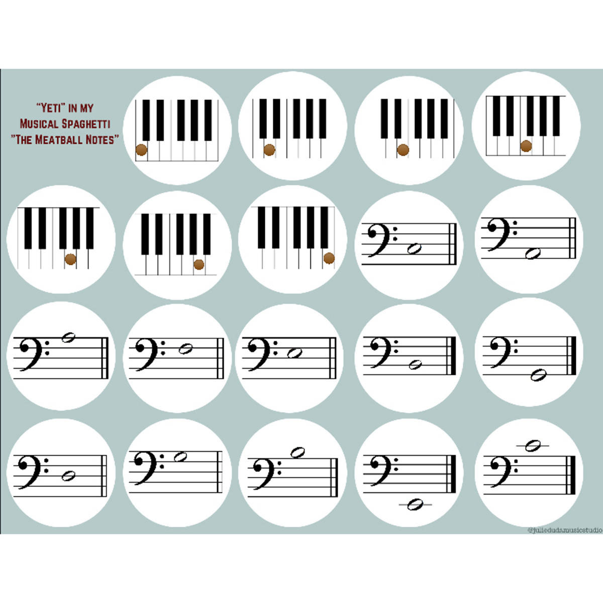 Yeti in My "Musical Spaghetti" – Music Teacher Resources