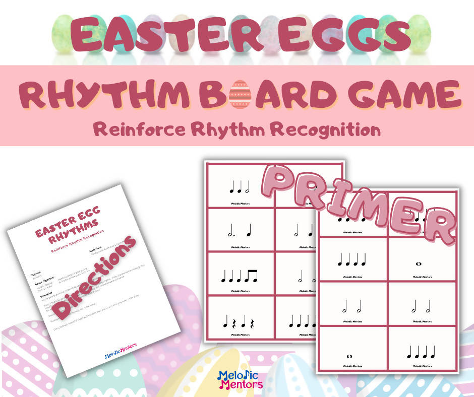Easter Eggs Rhythm Board Game – Music Teacher Resources