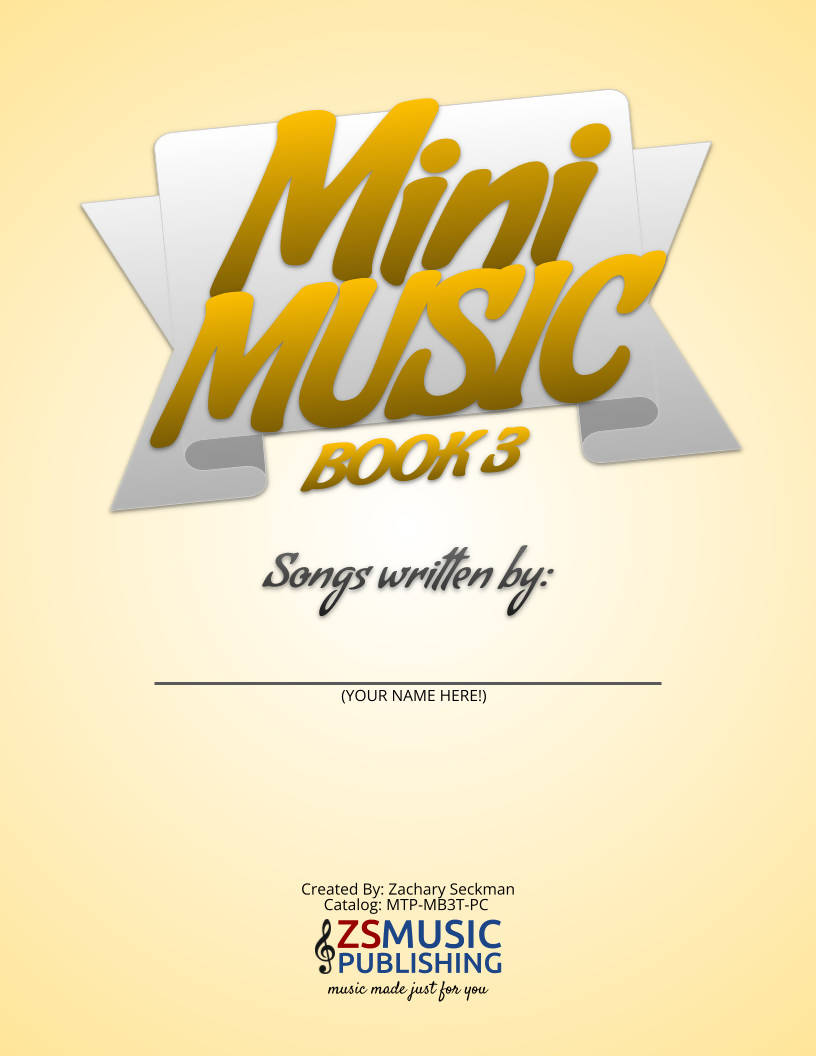 MINI MUSIC Book 3 – Music Teacher Resources