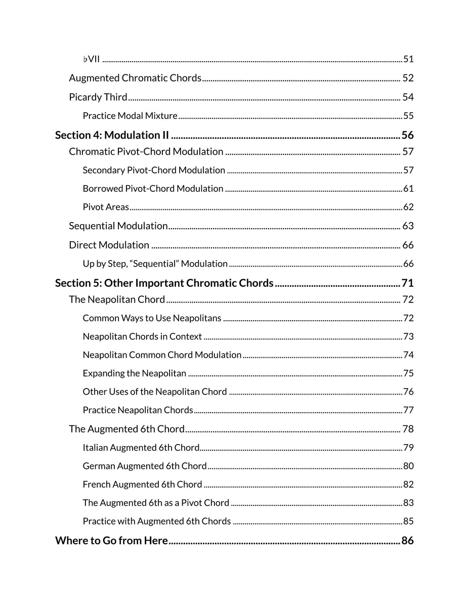 Chromatic Harmony: Advanced Chord Progressions – Music Teacher Resources