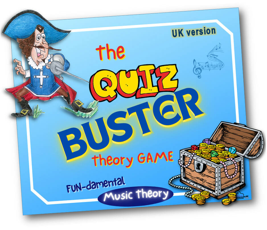 Music Theory ‘Quiz Buster’ Game - UK version – Music Teacher Resources