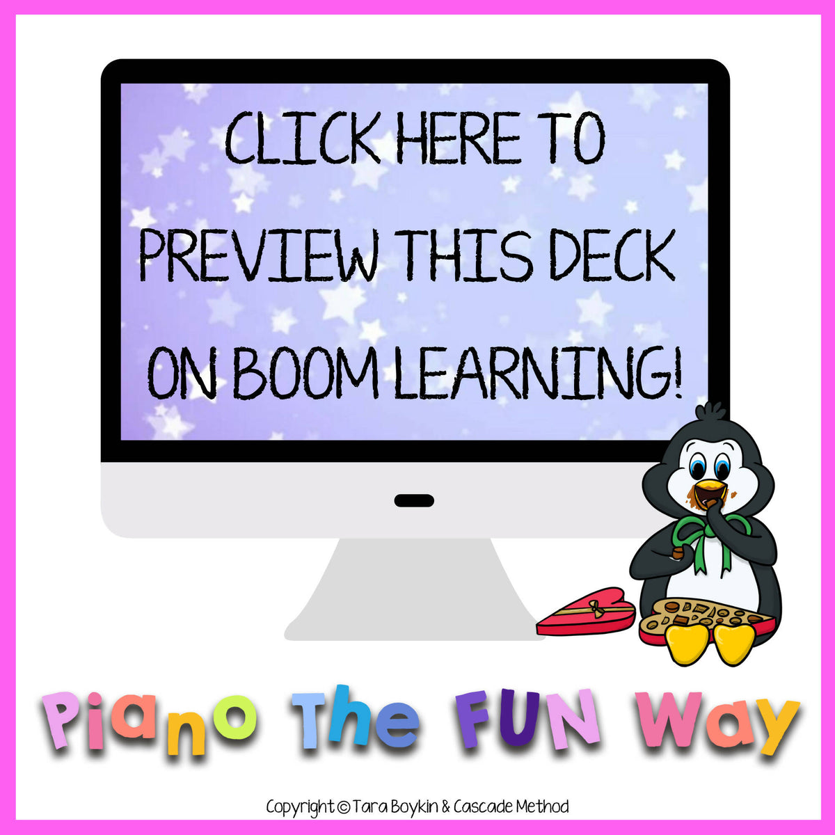 Boom Cards: Valentine Piano Keys - White Piano Key Note Recognition fo ...