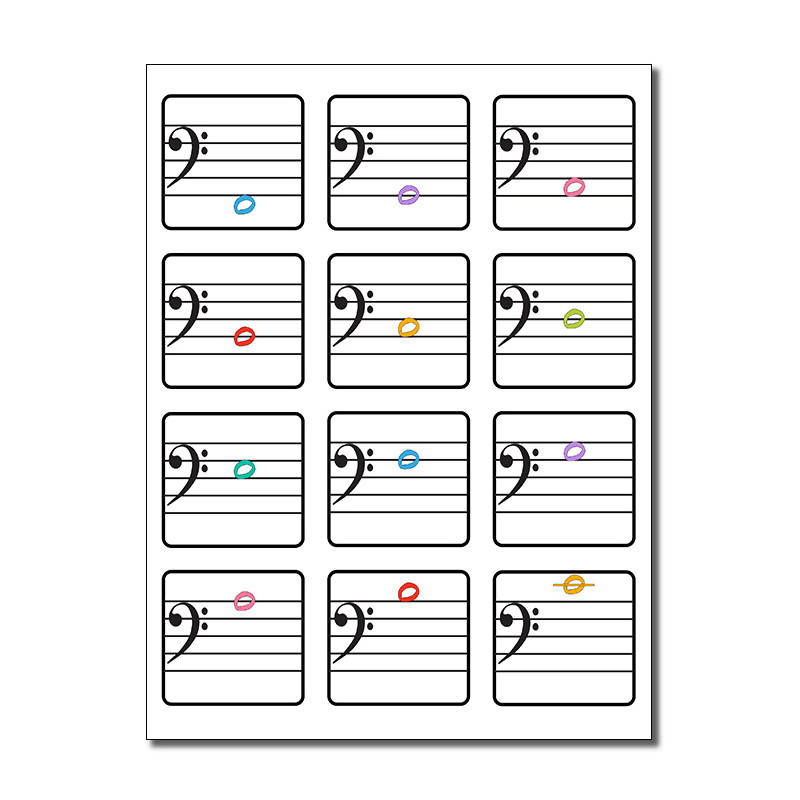 NoteMatch Flashcards (Single Clefs) – Music Teacher Resources