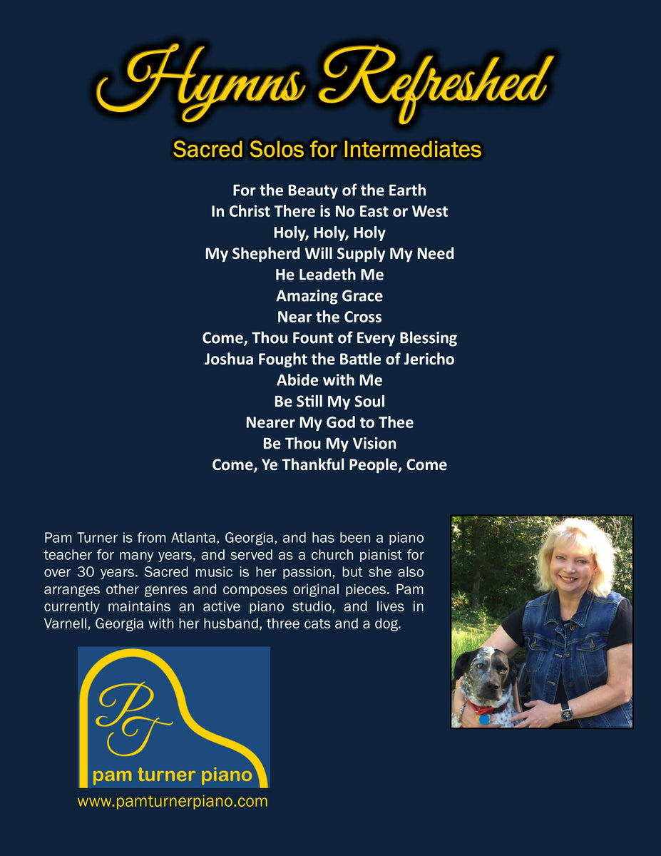 Sacred piano solo hymn arrangements for the intermediate pianist ...