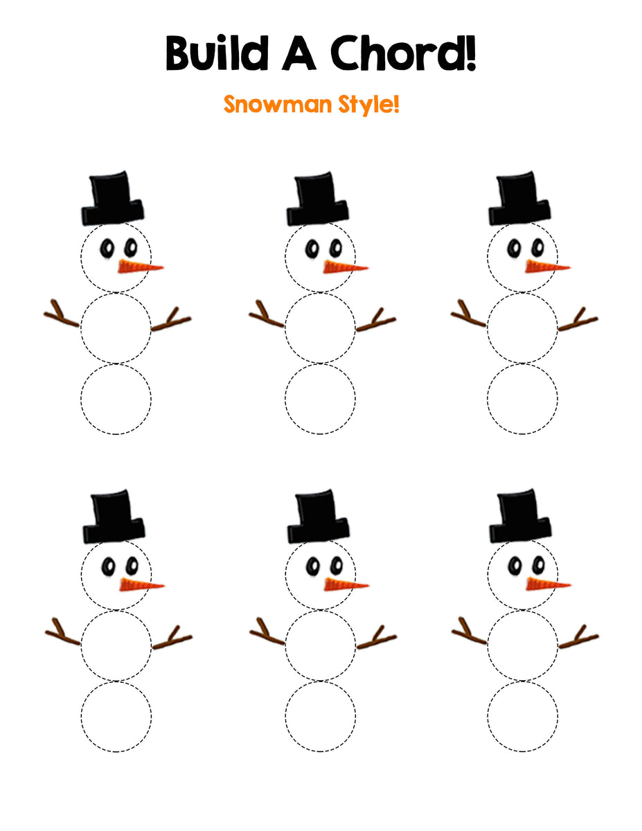 Snowman Chords – Music Teacher Resources
