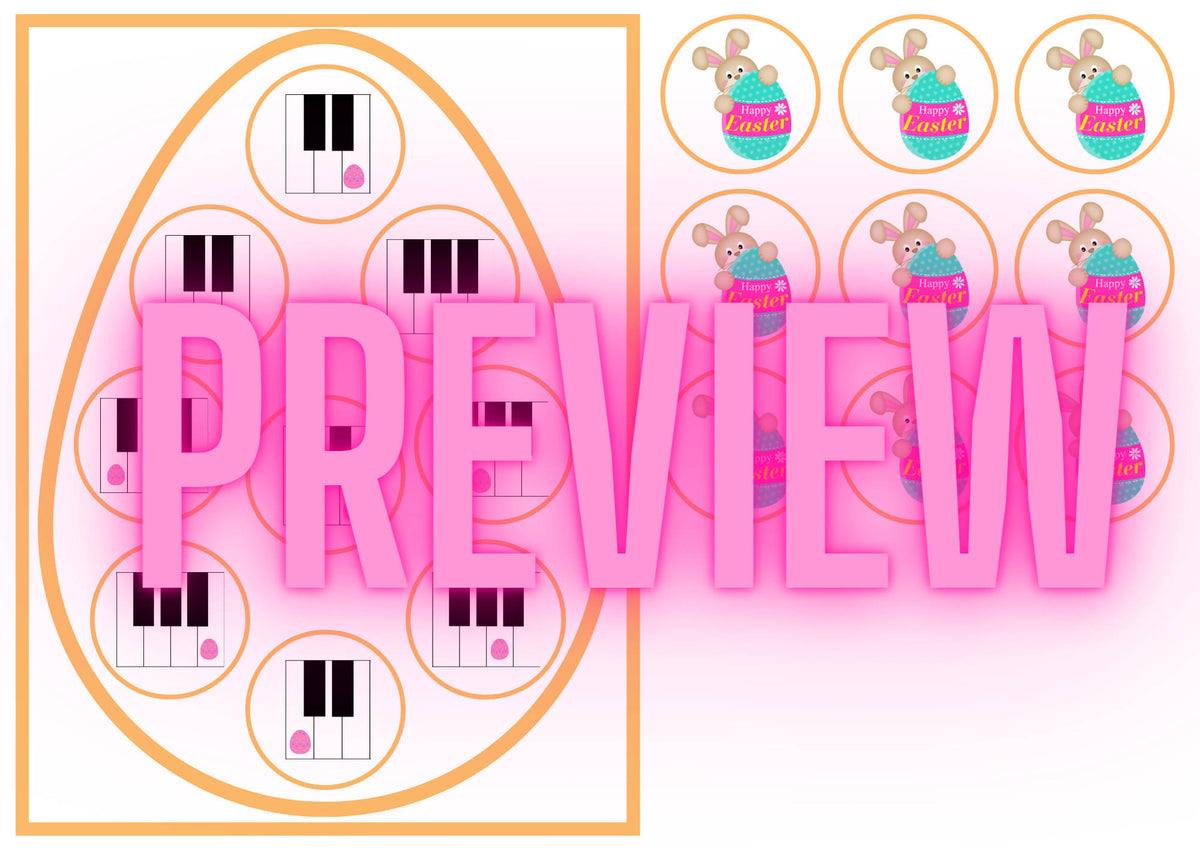 How Egg-citing! | Piano Notes Easter Game – Music Teacher Resources