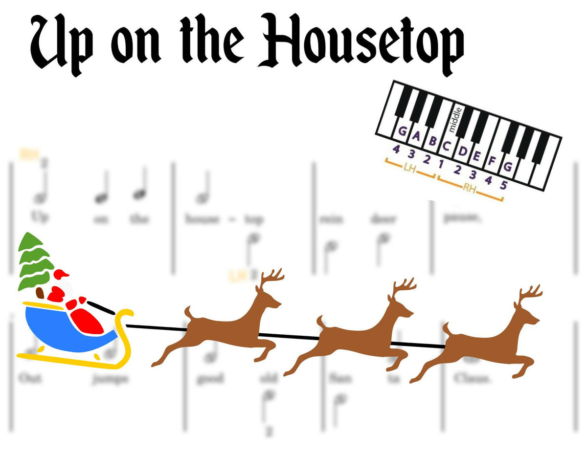 Christmas: Songs on the White Keys - Carols in Alpha Notation – Music ...