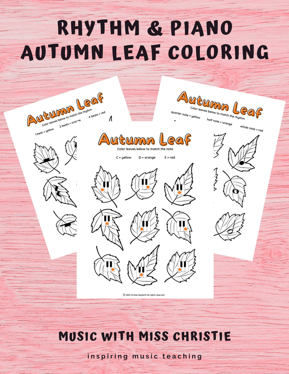 Rhythm and Piano coloring worksheet for music students – Music Teacher ...