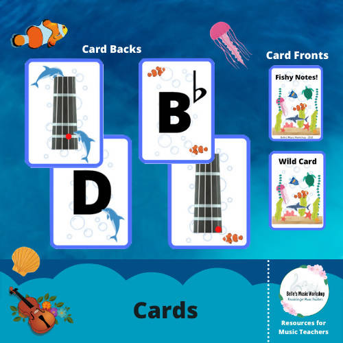 Violin Fishy Notes Game – Music Teacher Resources