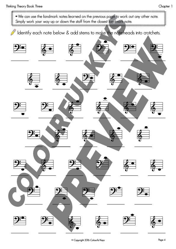 International Version: Thinking Theory Book Three – Reproducible Music ...