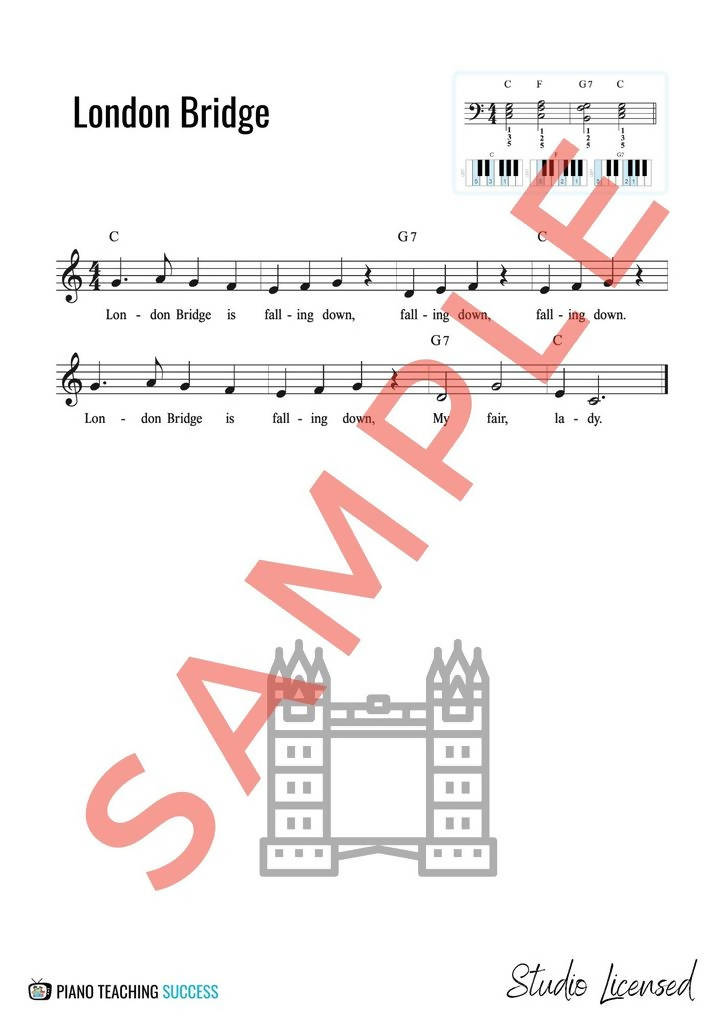 Beginner Lead Sheets (Studio Licensed) – Music Teacher Resources