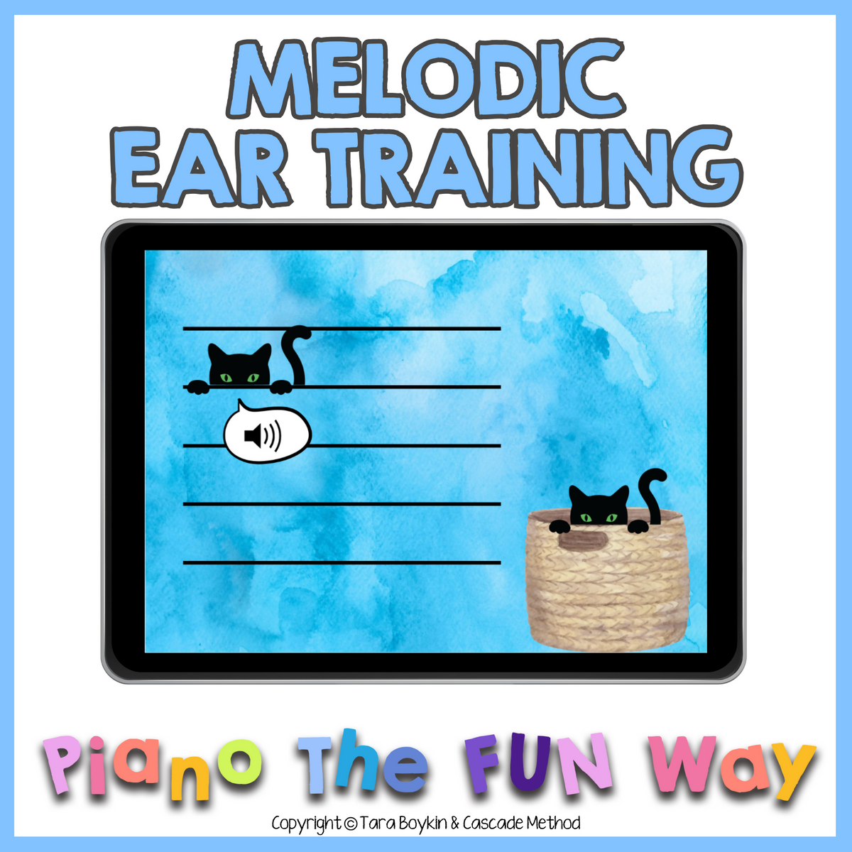 Boom Cards: Melodic Ear Training - Level 1 (Cat Theme) – Music Teacher ...
