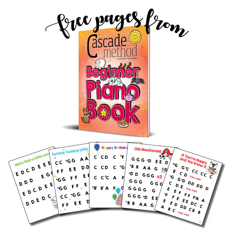 Beginner Piano Book (Free Pages) – Music Teacher Resources