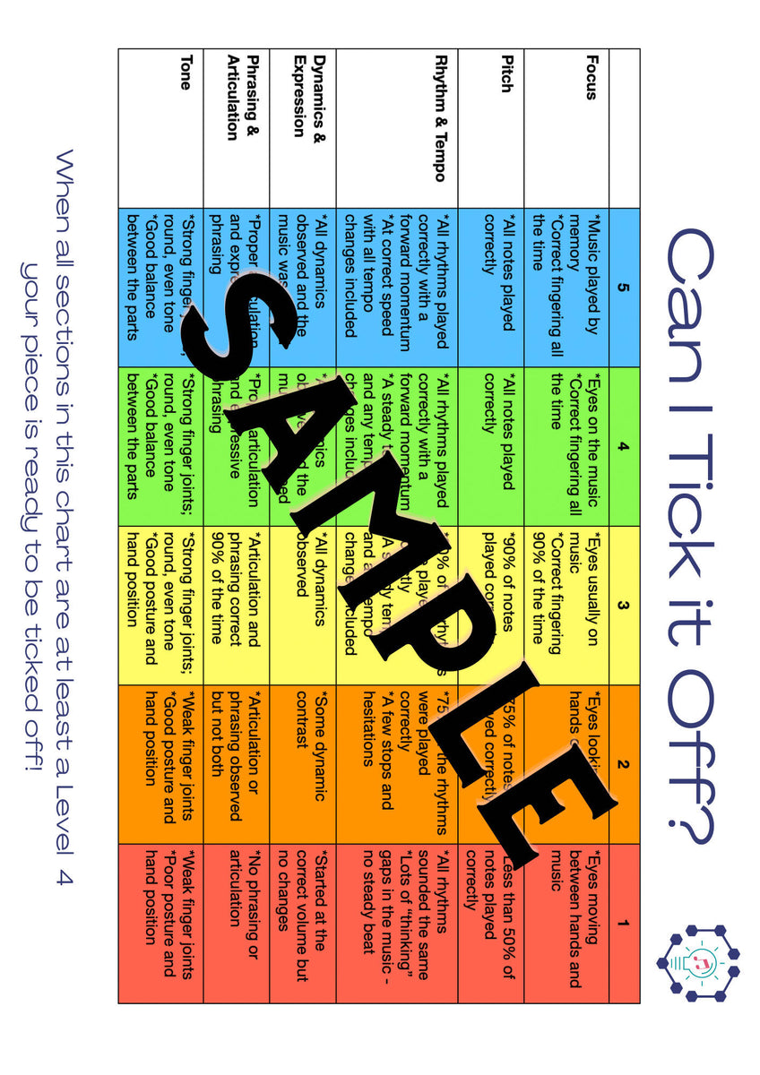 Can I Tick It Off?? – Music Teacher Resources